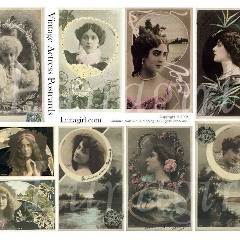 French Postcards - Etsy