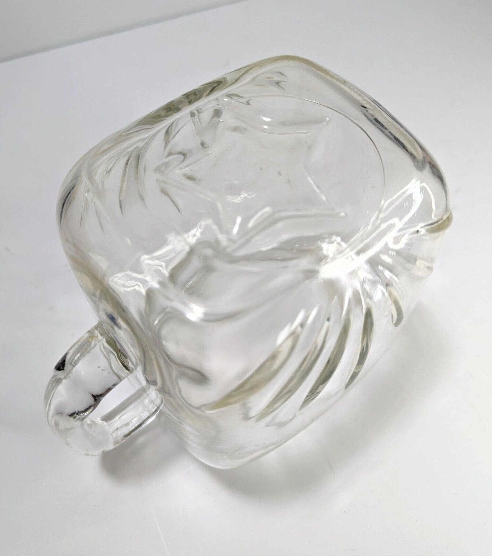 Vintage MCM 50's 60's Federal Glass Clear 1 Quart Juice Pitcher ...