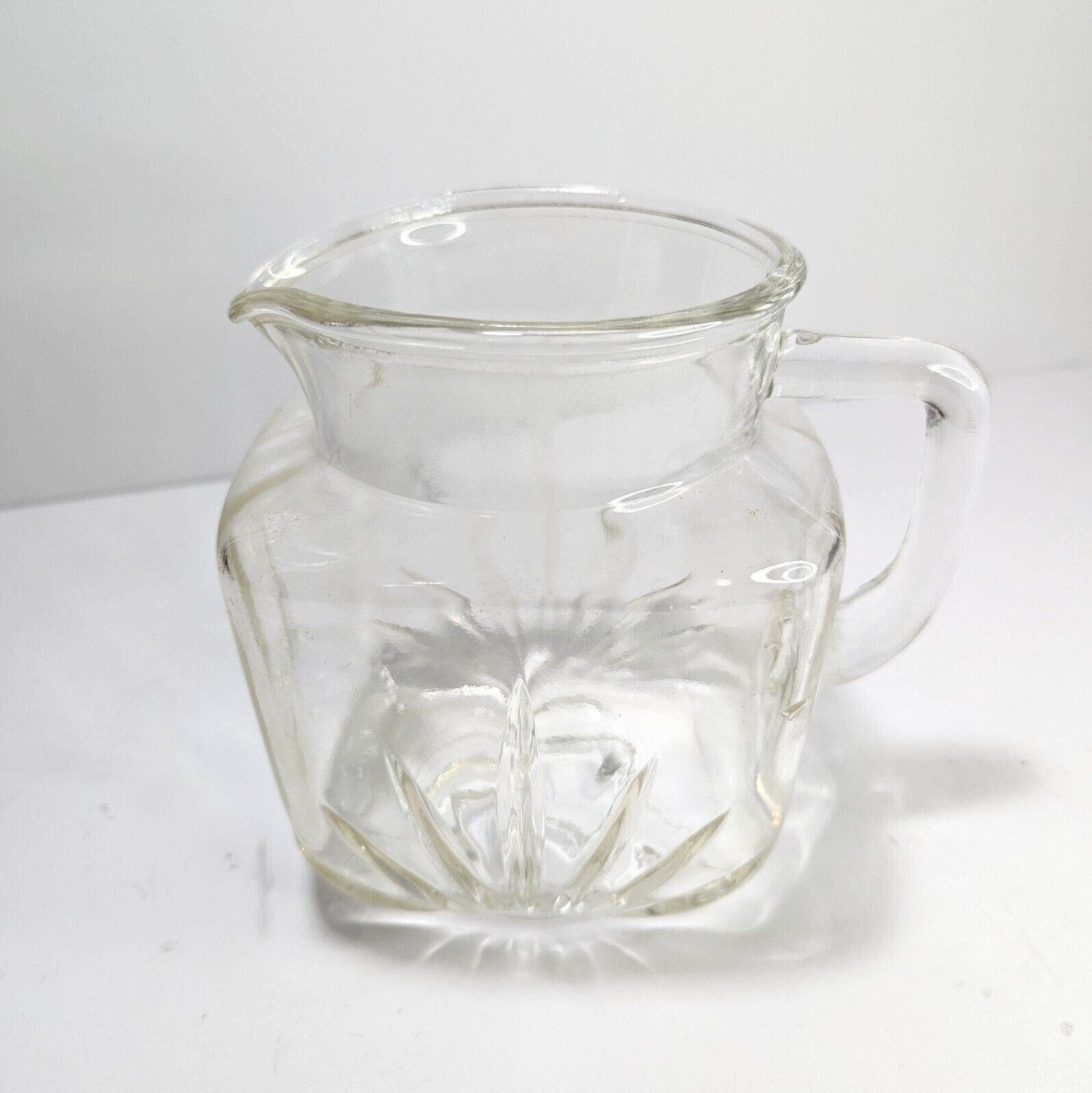 Vintage MCM 50's 60's Federal Glass Clear 1 Quart Juice Pitcher ...