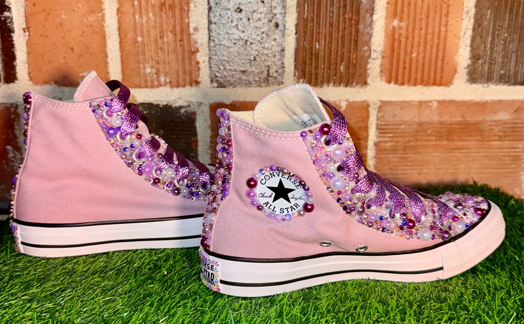 Bling Converse Womens Size 6 - Etsy