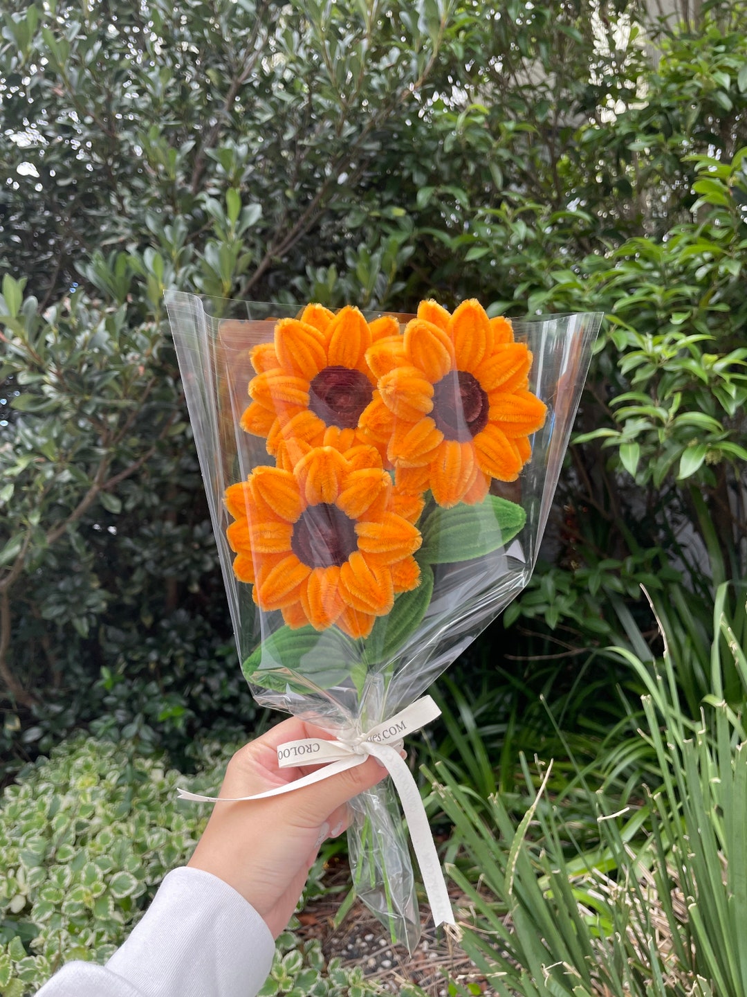 Graduation Flower, Pipe Cleaners Sunflower Finished Products - Etsy