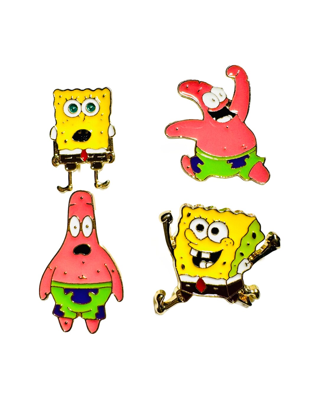Spongebob &/or Patrick Enamel Pin - Etsy