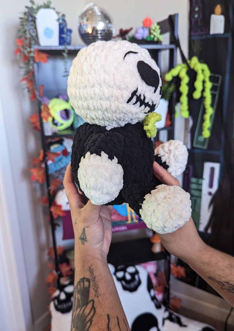Jack Skelly Crochet Pattern PDF | Halloween Skeleton Amigurumi | Cute ...