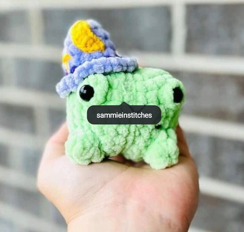 Tabitha the Toad Crochet Pattern, Low Sew Pattern, Plush C Therapy ...