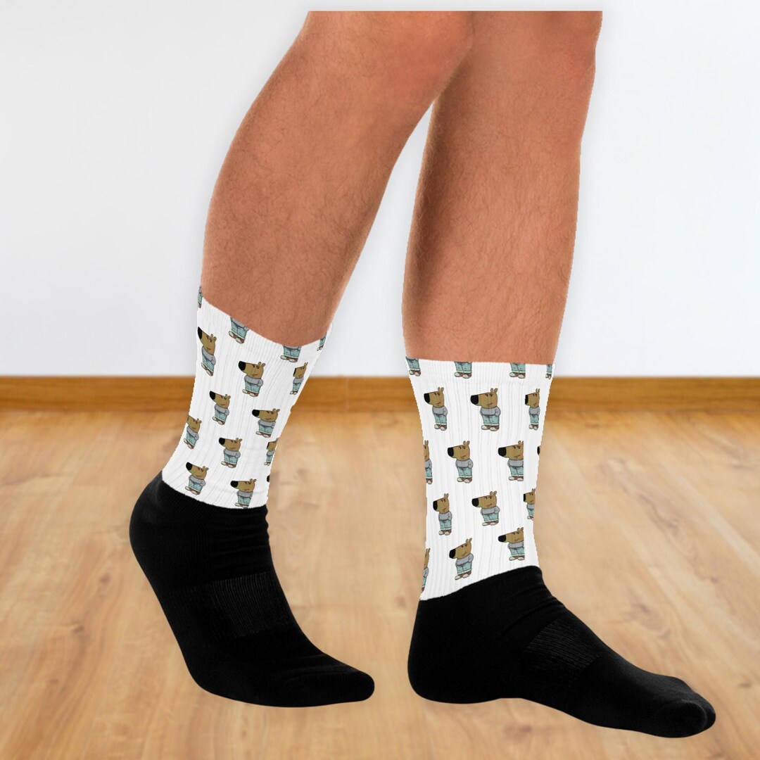 Just A Chill Guy Socks - Funny Meme - Funny Christmas Gift - Chill Guy ...