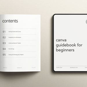 Canva Guidebook for Beginners | Canva Tutorial | Small Business ...