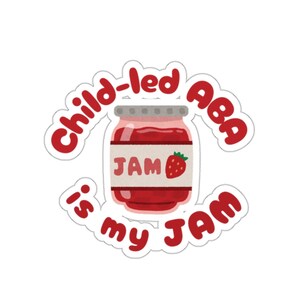 Child-led ABA Sticker Therapy Gift ABA Gift Behavior Analyst Gift ABA ...