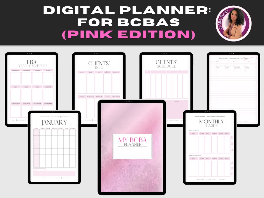 BCBA Caseload Organizer: Comprehensive Planning for Caseload Success ...