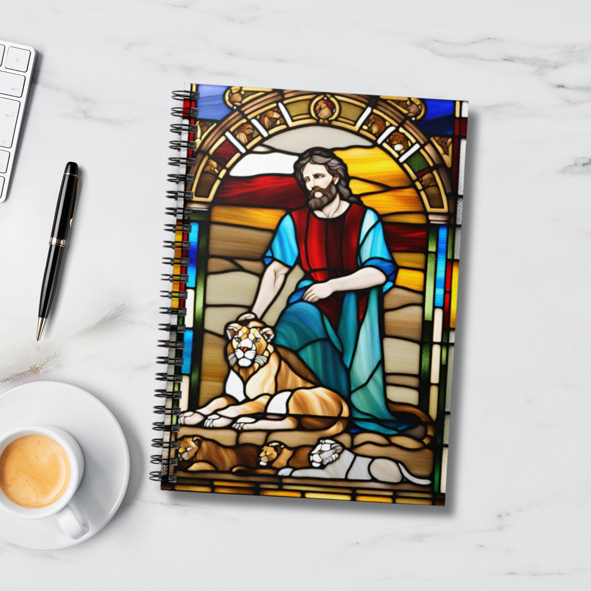 Christian Notebook for Bible Journaling and Sermon Notepad Christian ...