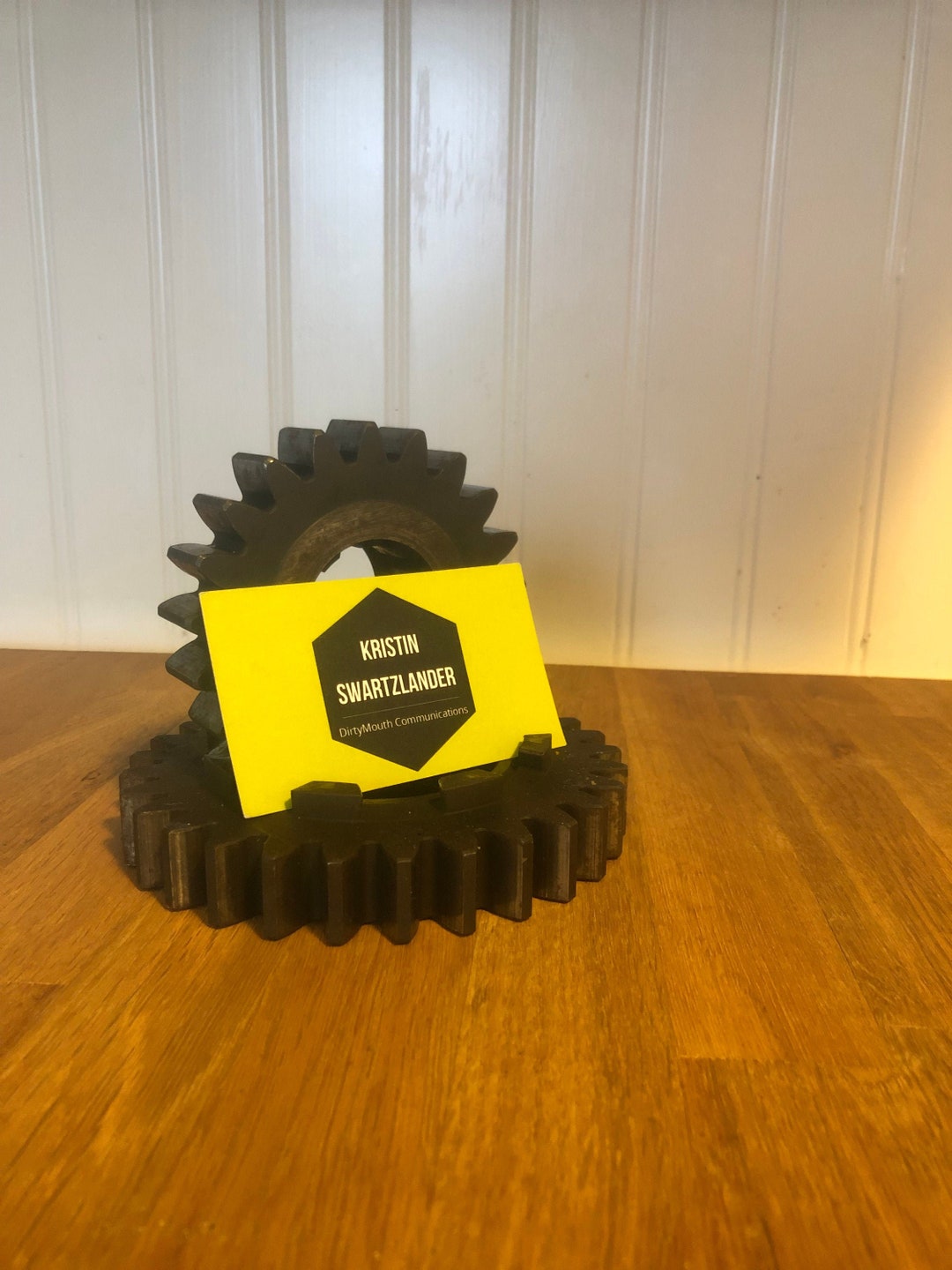 Indycar Business Card Holder Gear Set - Racing Gears Used by Panther ...