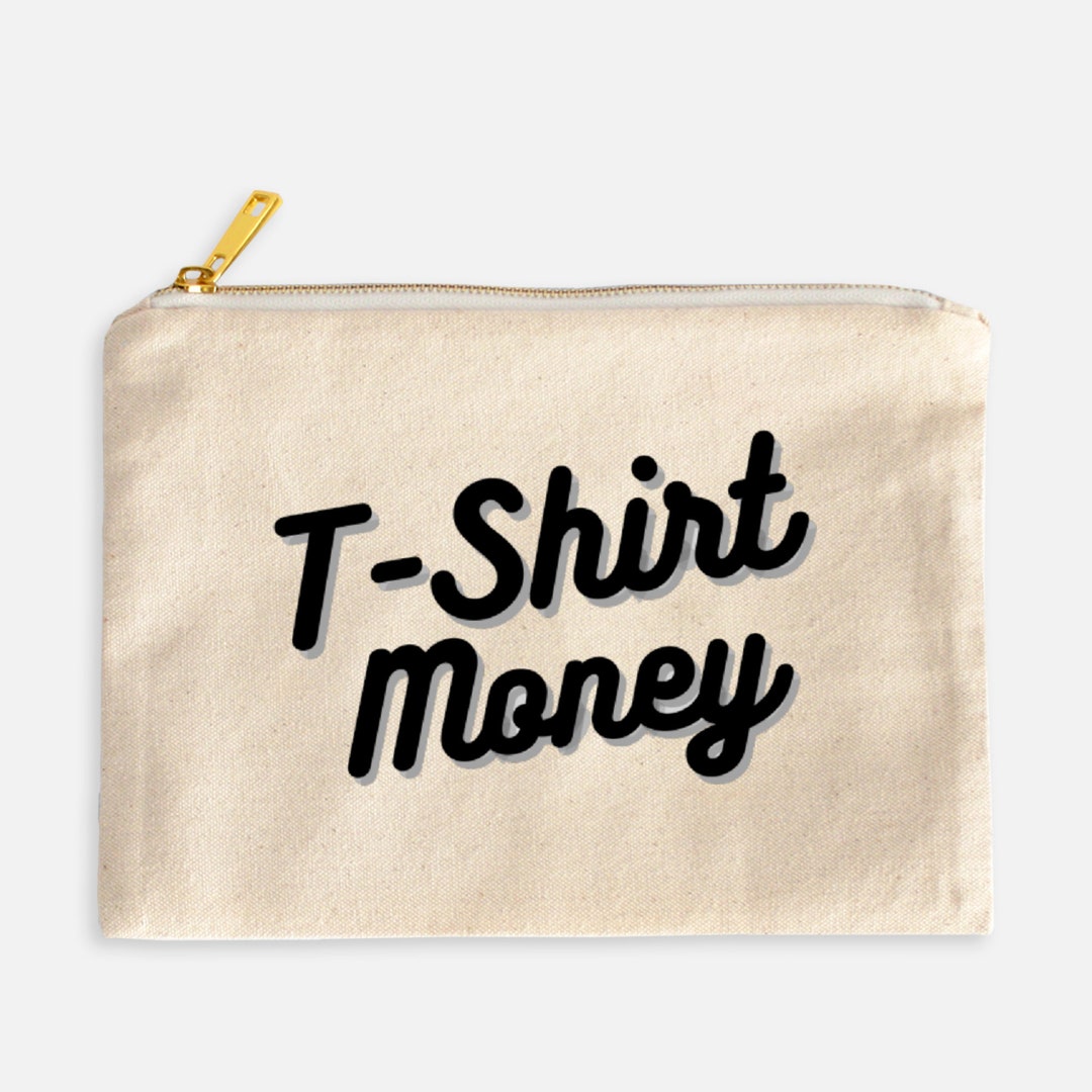 T-shirt Money Merchandise Sales Merch Cosmetic Bag, Race Track ...