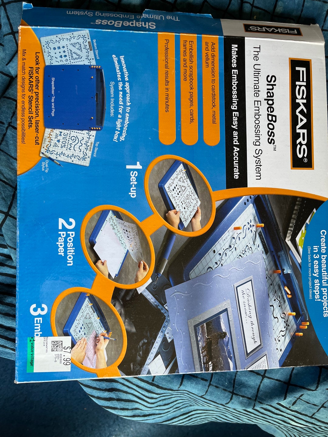 Fiskars Shapeboss Ultimate Embossing System - Etsy