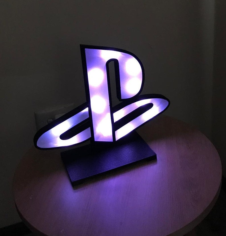 Playstation Led Logo Sign app Operated Multicolor Control - Etsy Australia