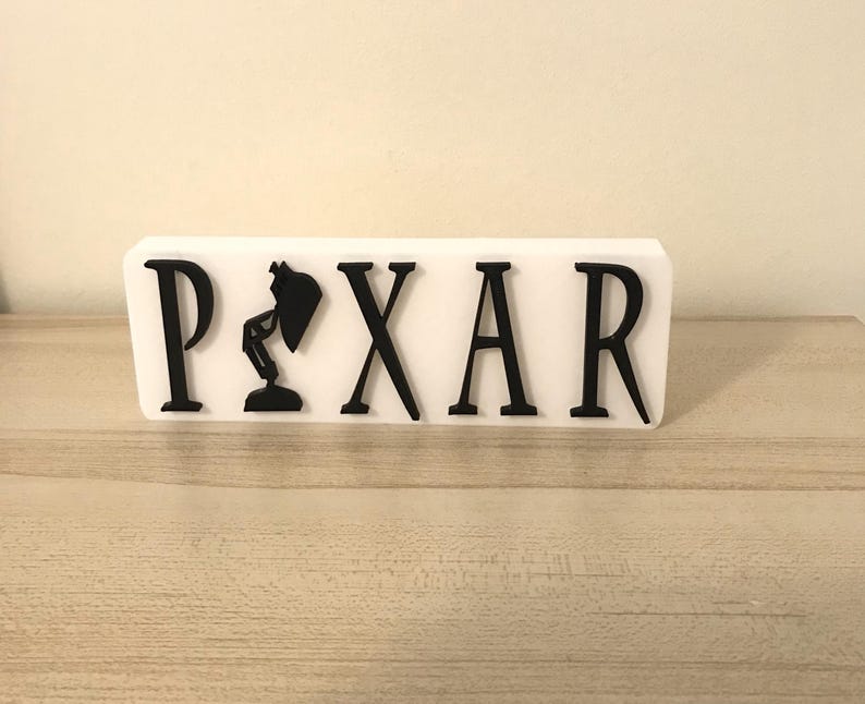 3D Printed Pixar Logo: Kids Room Decor - Etsy