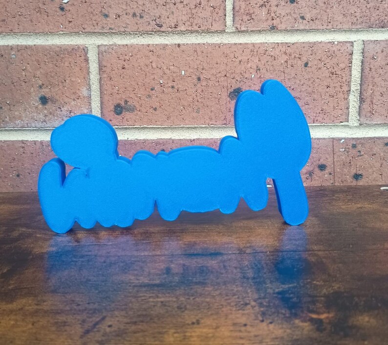 Personalized Disney Style Logo 3d Printed Logo , Desk Sign , 3d Disney ...