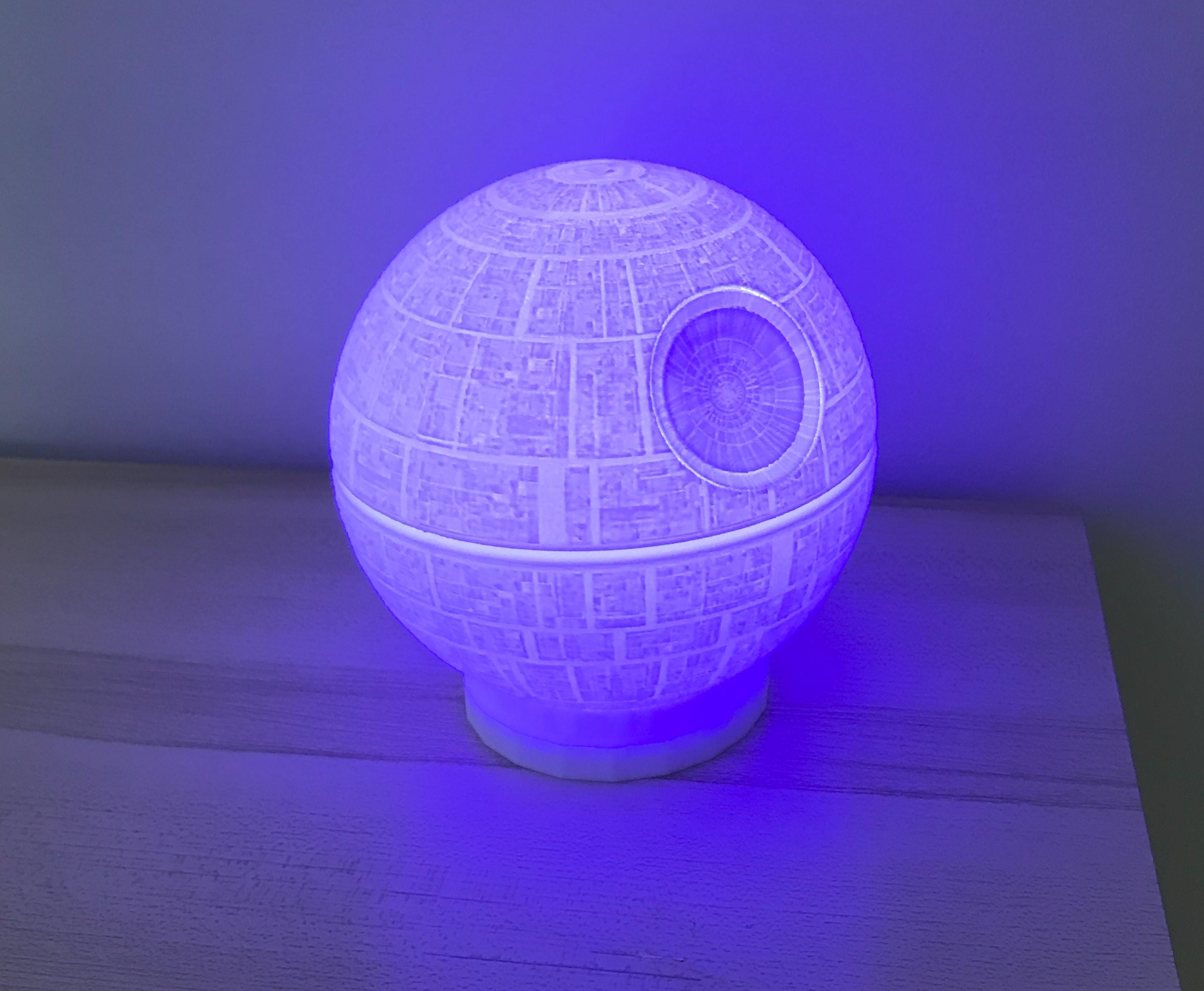 High Quality 16 Color Star War Death Star Lamp - Perfect for Star Wars ...