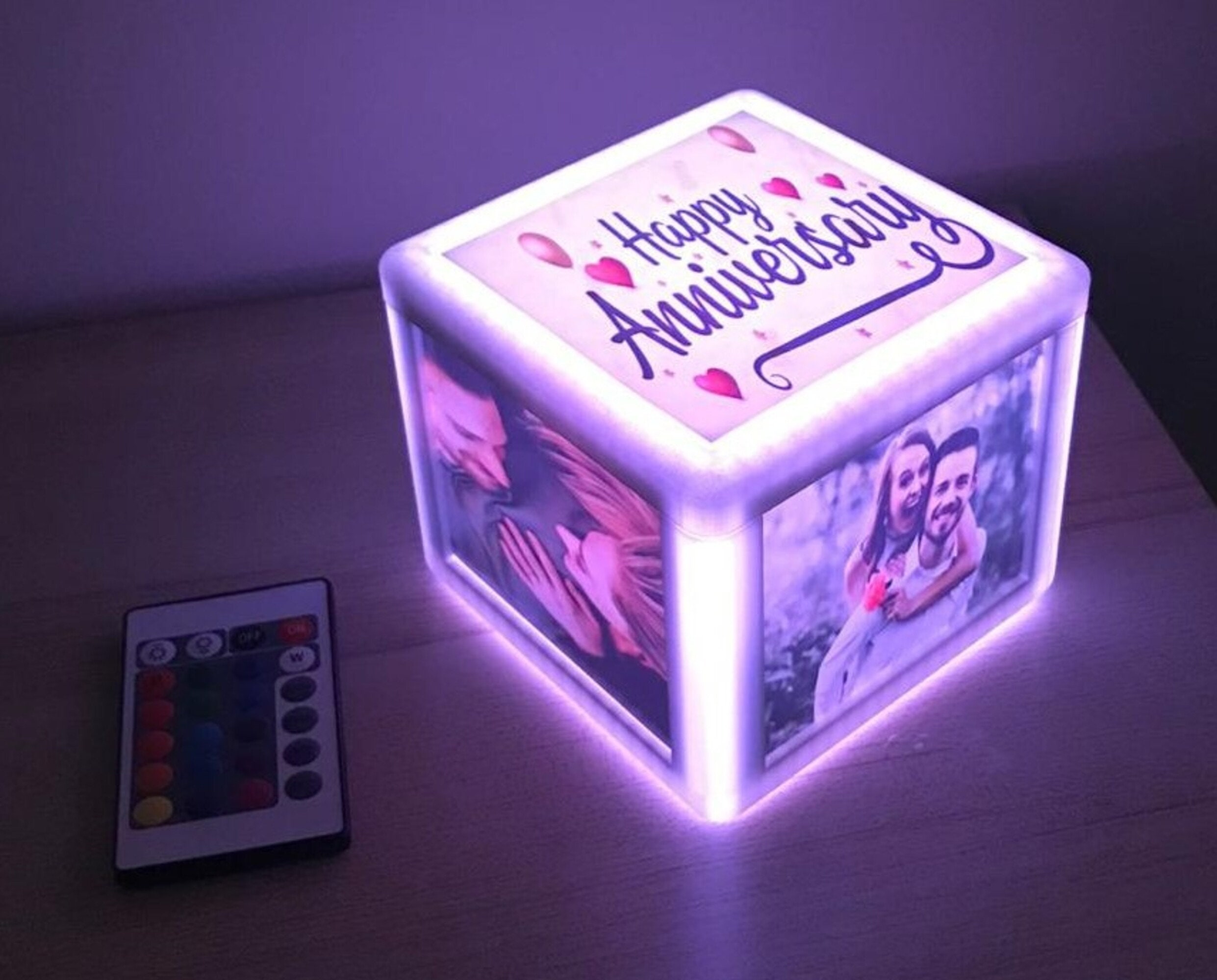 Memory Square - Personalized Photo Lamp Gift for All Occasion - Etsy ...