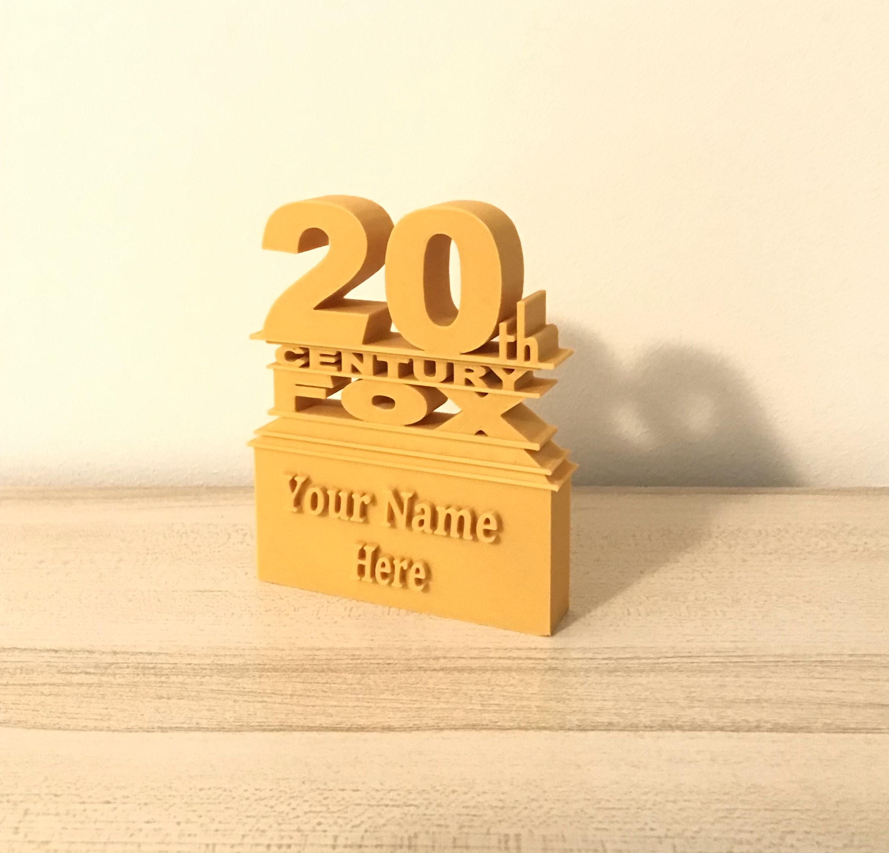 20th Century Logo | Customizable Twentieth Century Fox Studio Logo ...