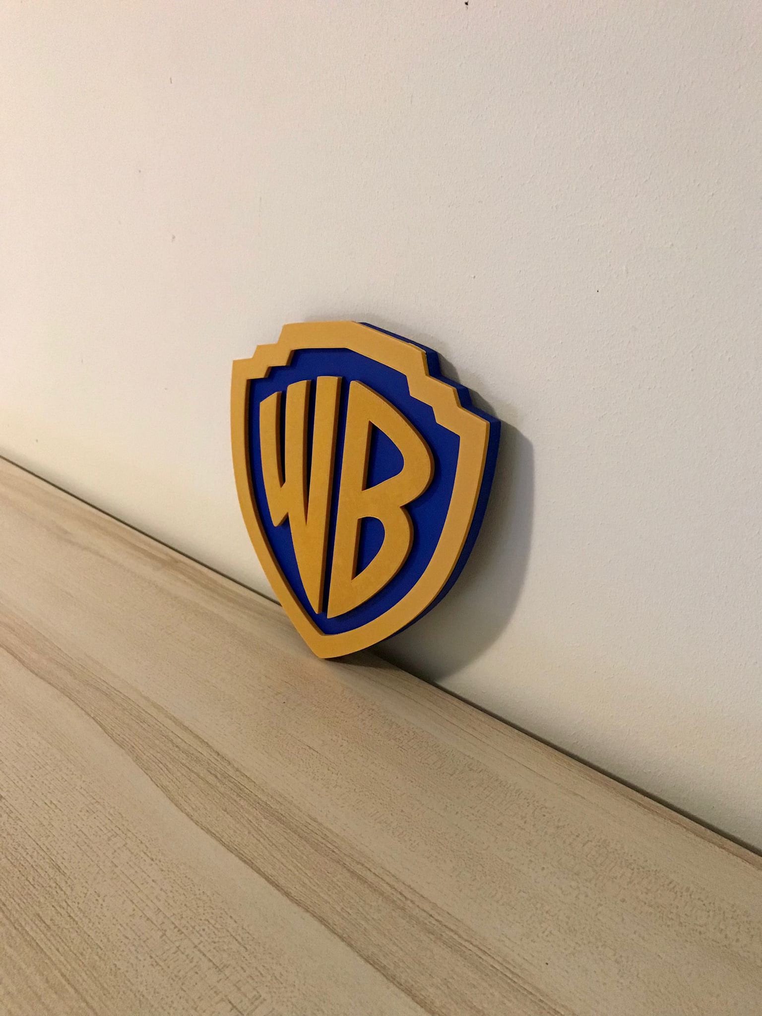 Warner Bros WB Studio High Quality 3d Display Logo - Etsy
