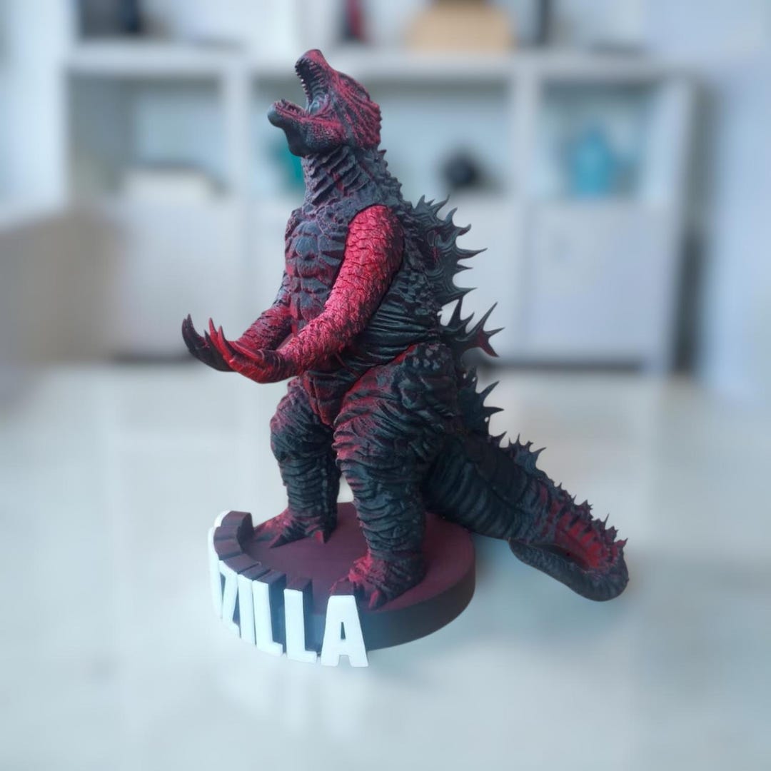 Dual Color Godzilla Gaming Controller Stand Holder, Unique Desk ...