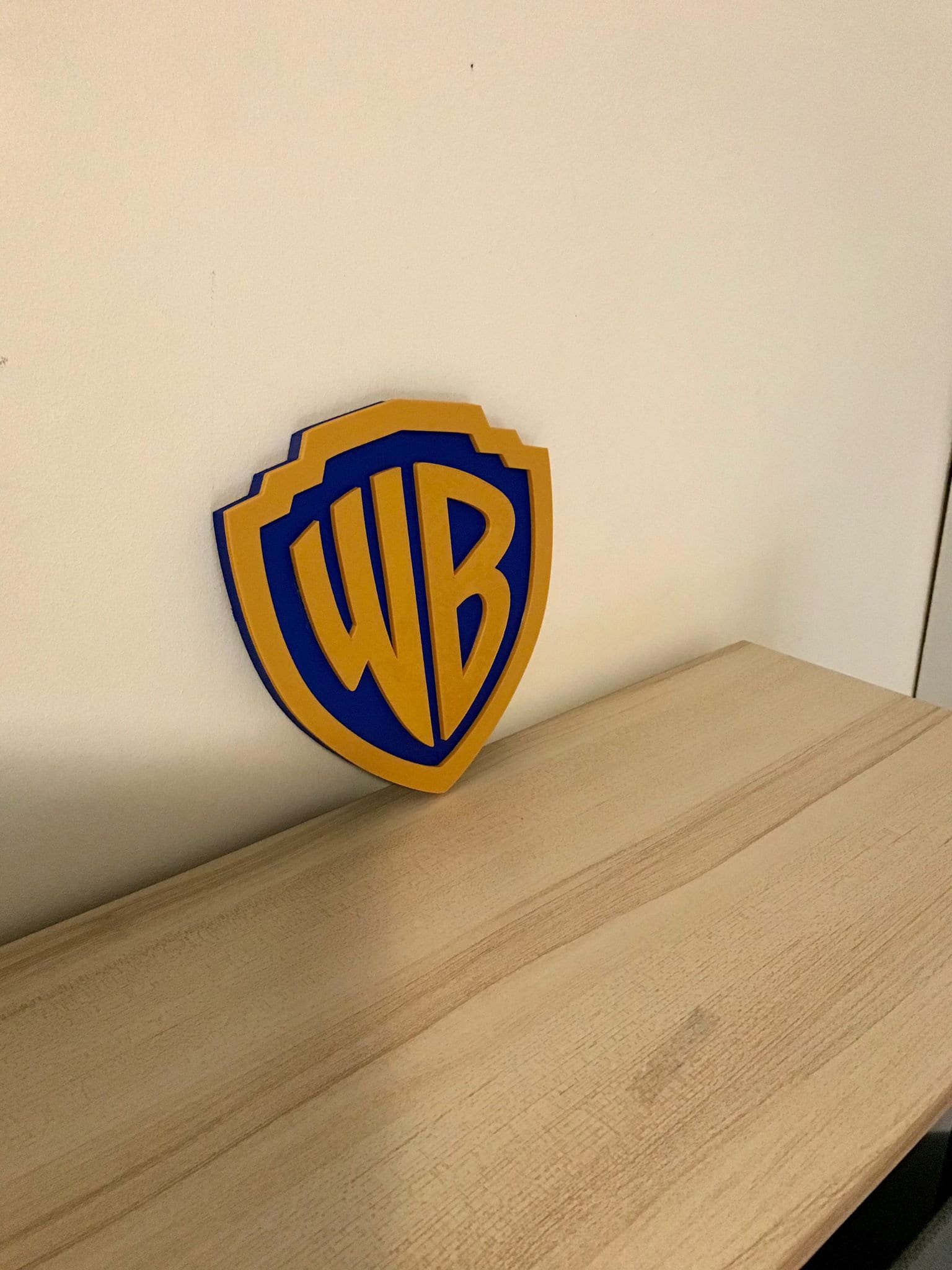 Warner Bros WB Studio High Quality 3d Display Logo - Etsy