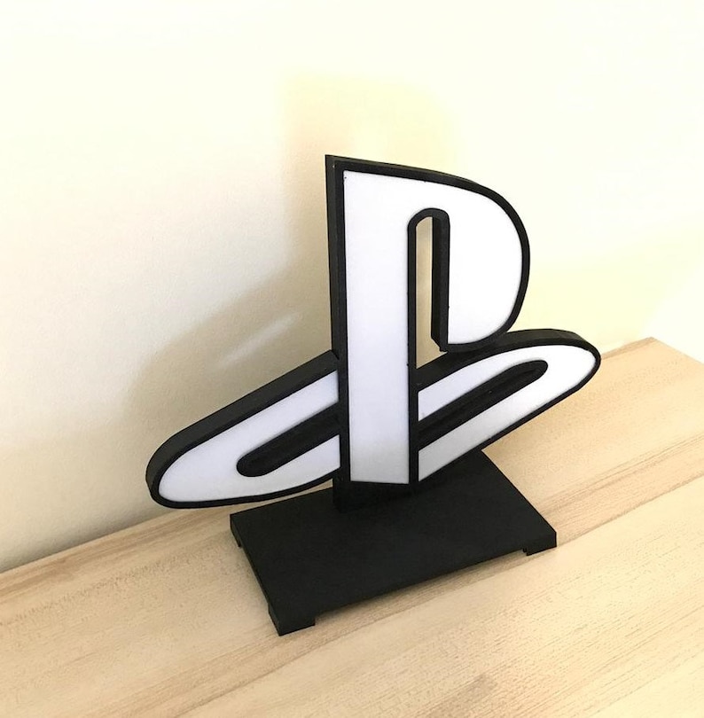 Playstation Led Logo Sign (app Operated Multicolor Control) - Etsy