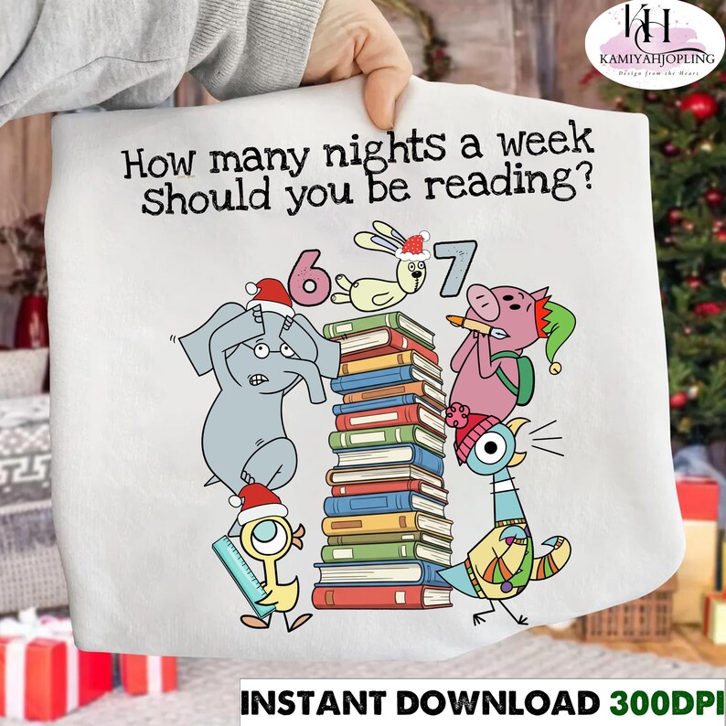 Mo Willems Six Seven Meme PNG, Funny Teacher Sublimation, Character ...