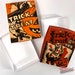 DIGITAL Vintage Halloween Trick or Treat Duo Small Box Craft File ...