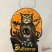 DIGITAL Vintage Owl Countdown to Halloween Days Calendar Sign File ...