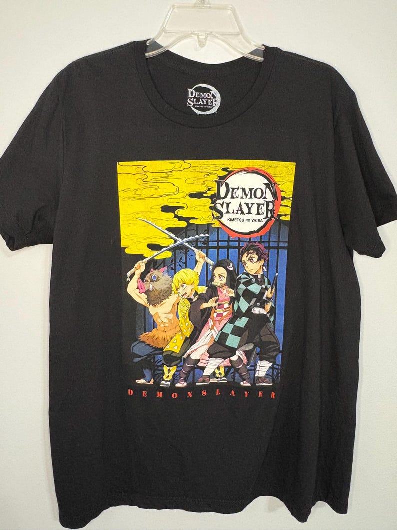 Demon Slayer Tanjiro Nezuko Inosuke Zenitsu Large Anime Shirt - Etsy