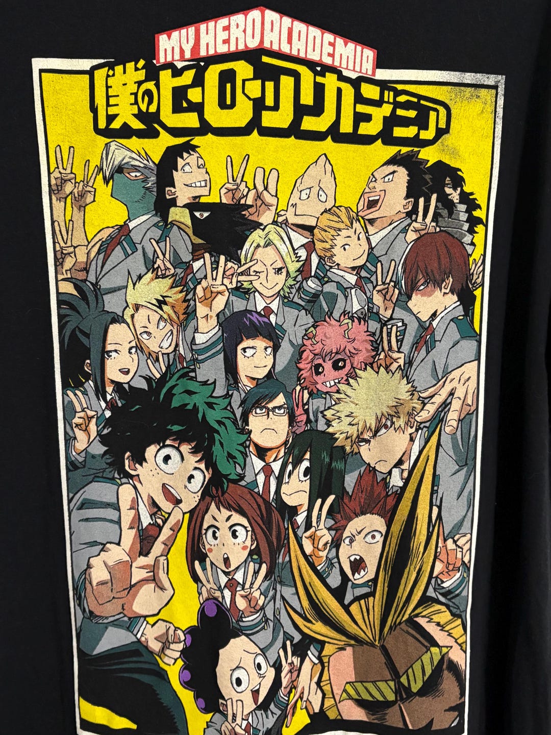 My Hero Acedemia Class 1A Deku Bakugo Todoroki XL Anime Shirt - Etsy