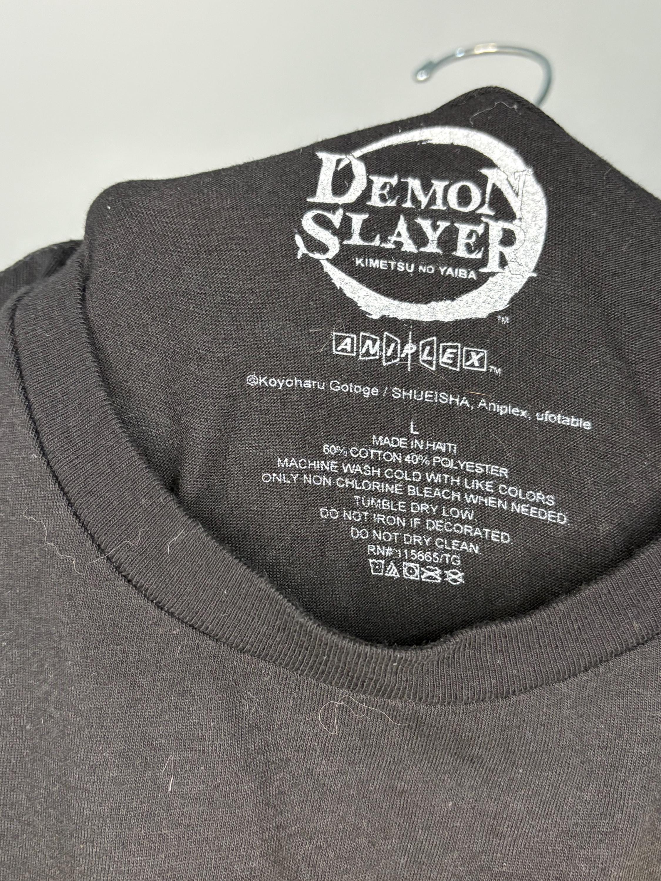 Demon Slayer Tanjiro Nezuko Inosuke Zenitsu Large Anime Shirt - Etsy