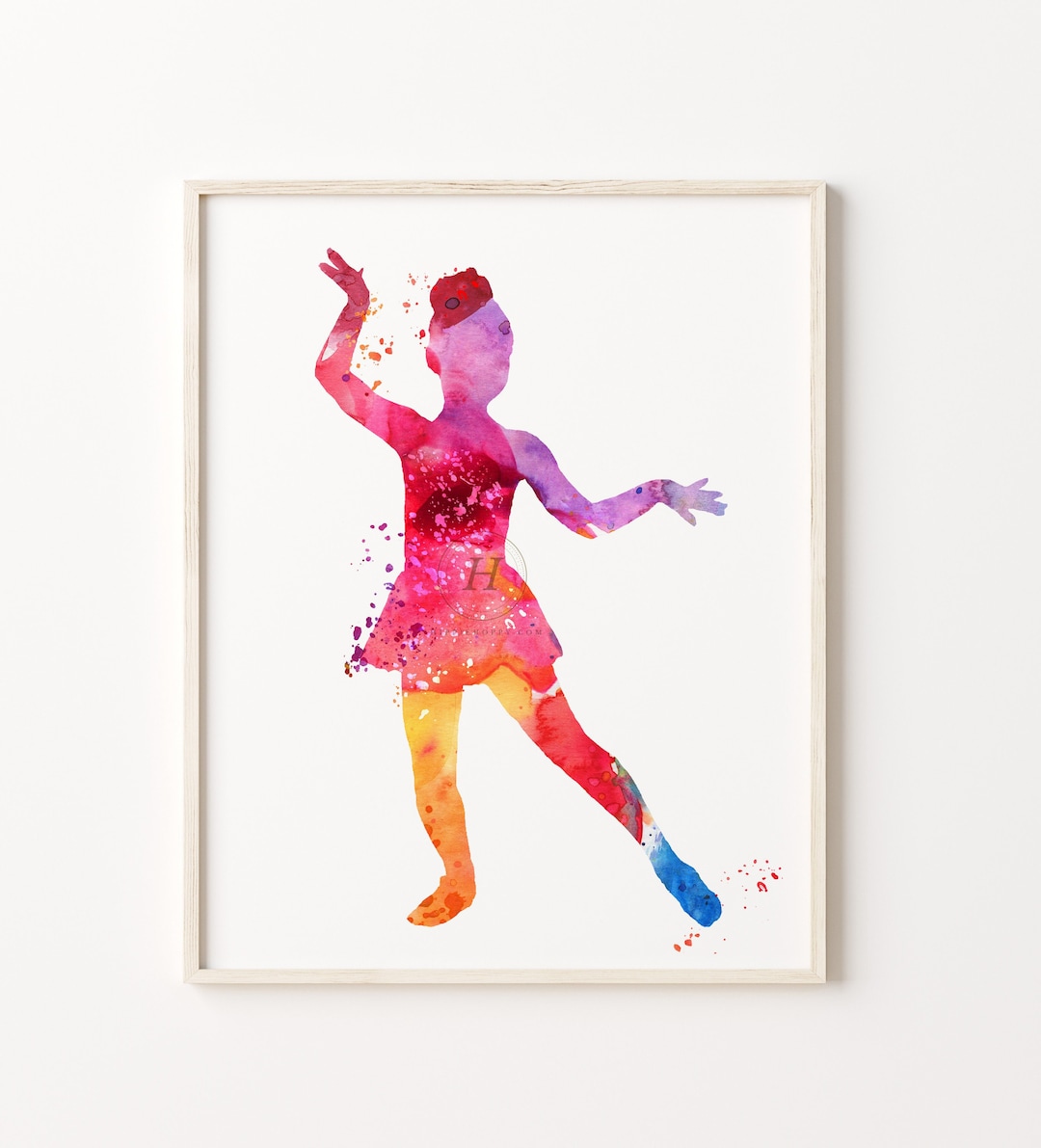 Jazz Dance Art Print Performing Dance Arts Wall Print - Etsy