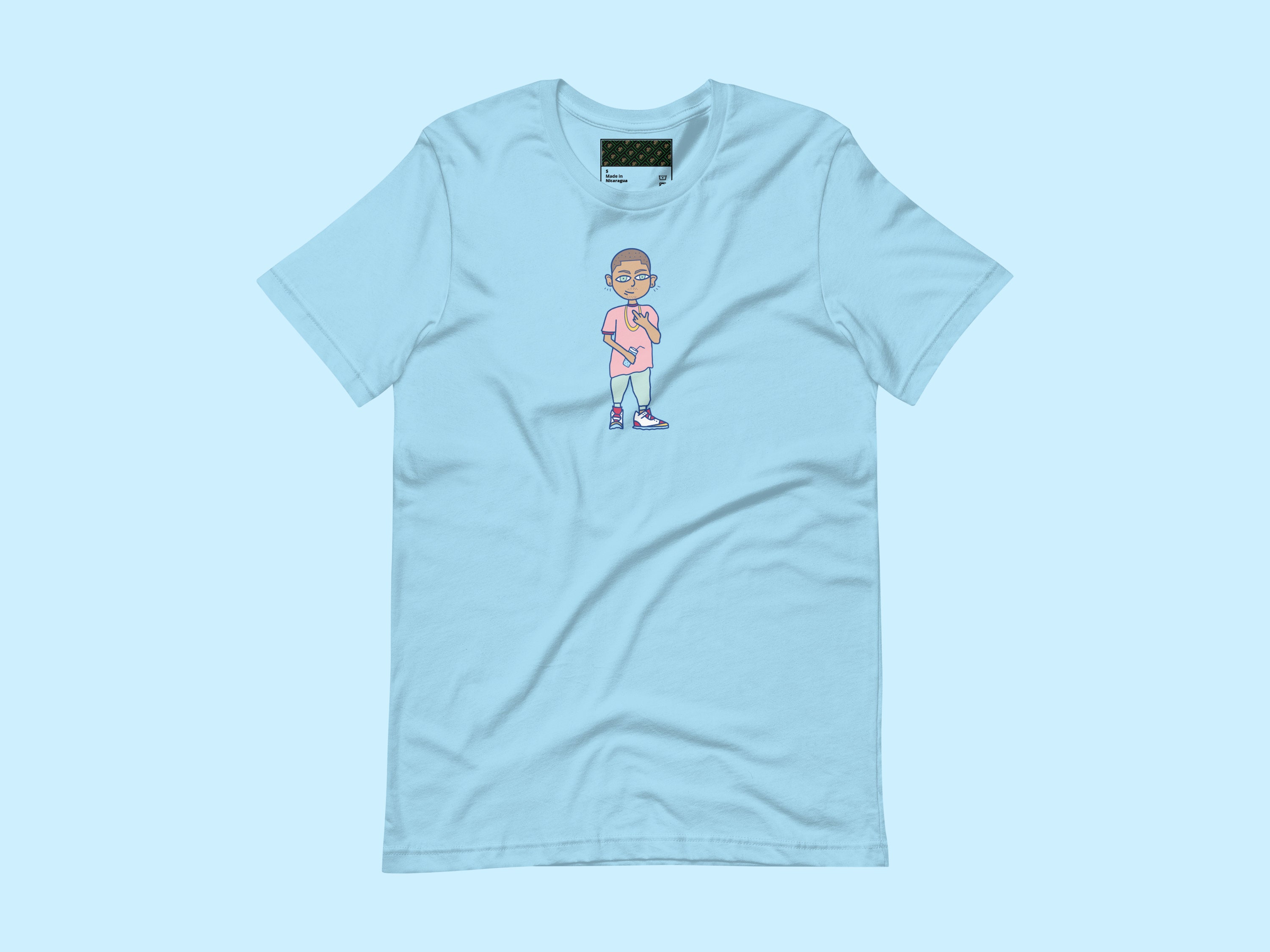 Caco Illustration Tee Inspired by Colorea Books - Etsy