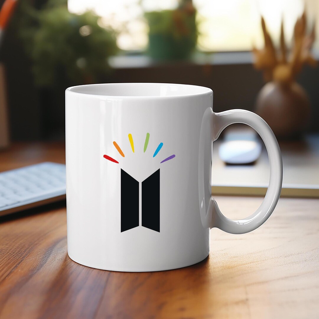 BTS Pride Mug, BTS Tea Mug, Kpop BTS Coffee Mug, Kpop Pride Gift ...