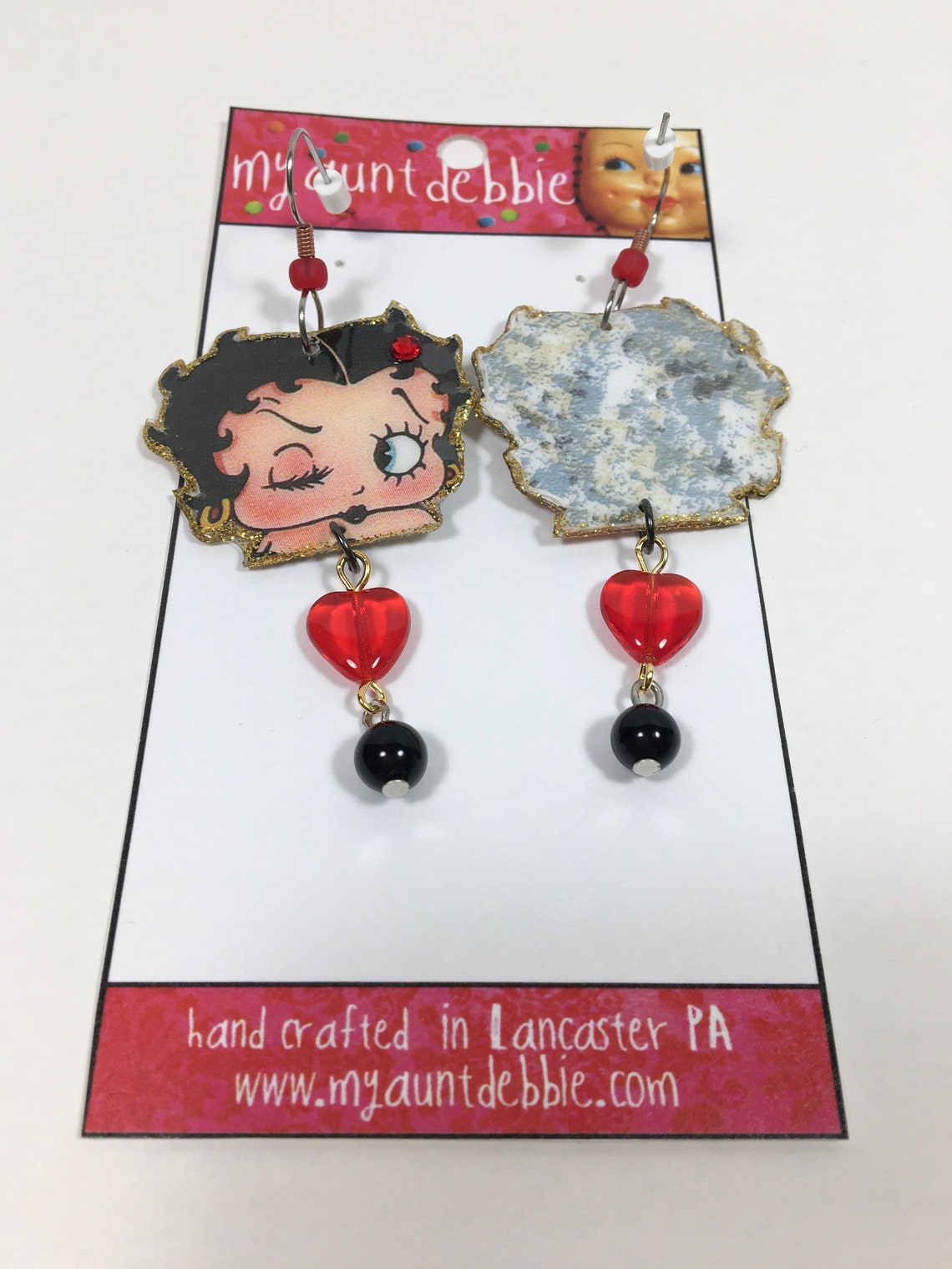 Betty Boop Earrings Boop Boop De Doop - Etsy