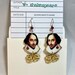 William Shakespeare Earrings Poet Playwright Actor the Bard Hamlet ...