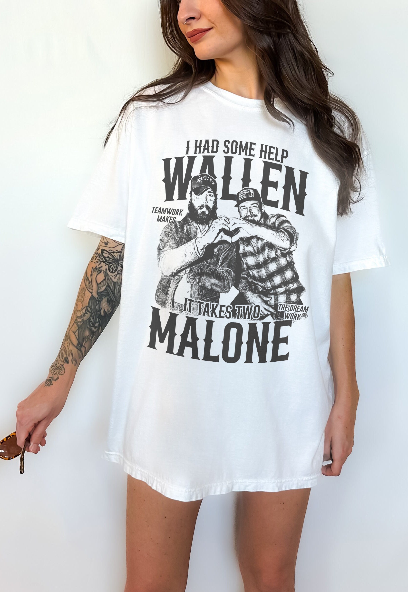 I Had Some Help Shirt, Country Music Shirt, Posty Wallen Shirt, It ...