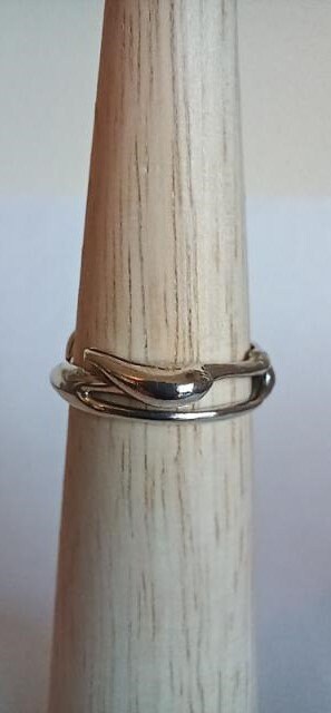 Cast Silver Split Bands - Etsy