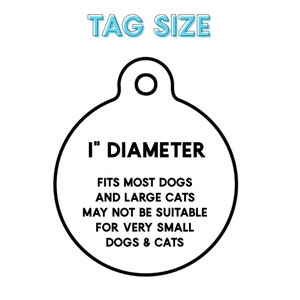Name Tag Dog ID Tag Hello My Name Is Personalized Pet Tag - Etsy