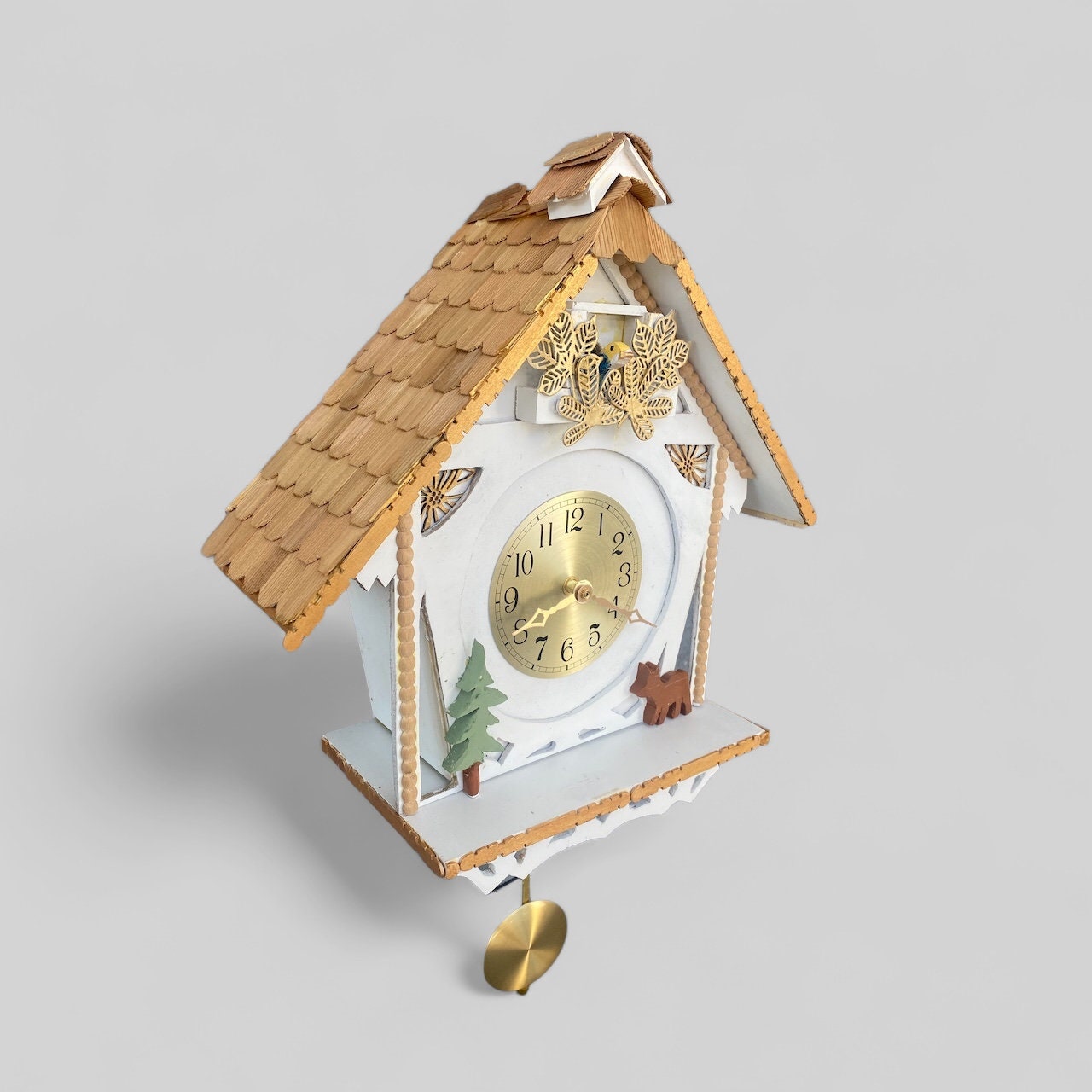 Birdhouse Pendulum Clock- Handmade - Etsy