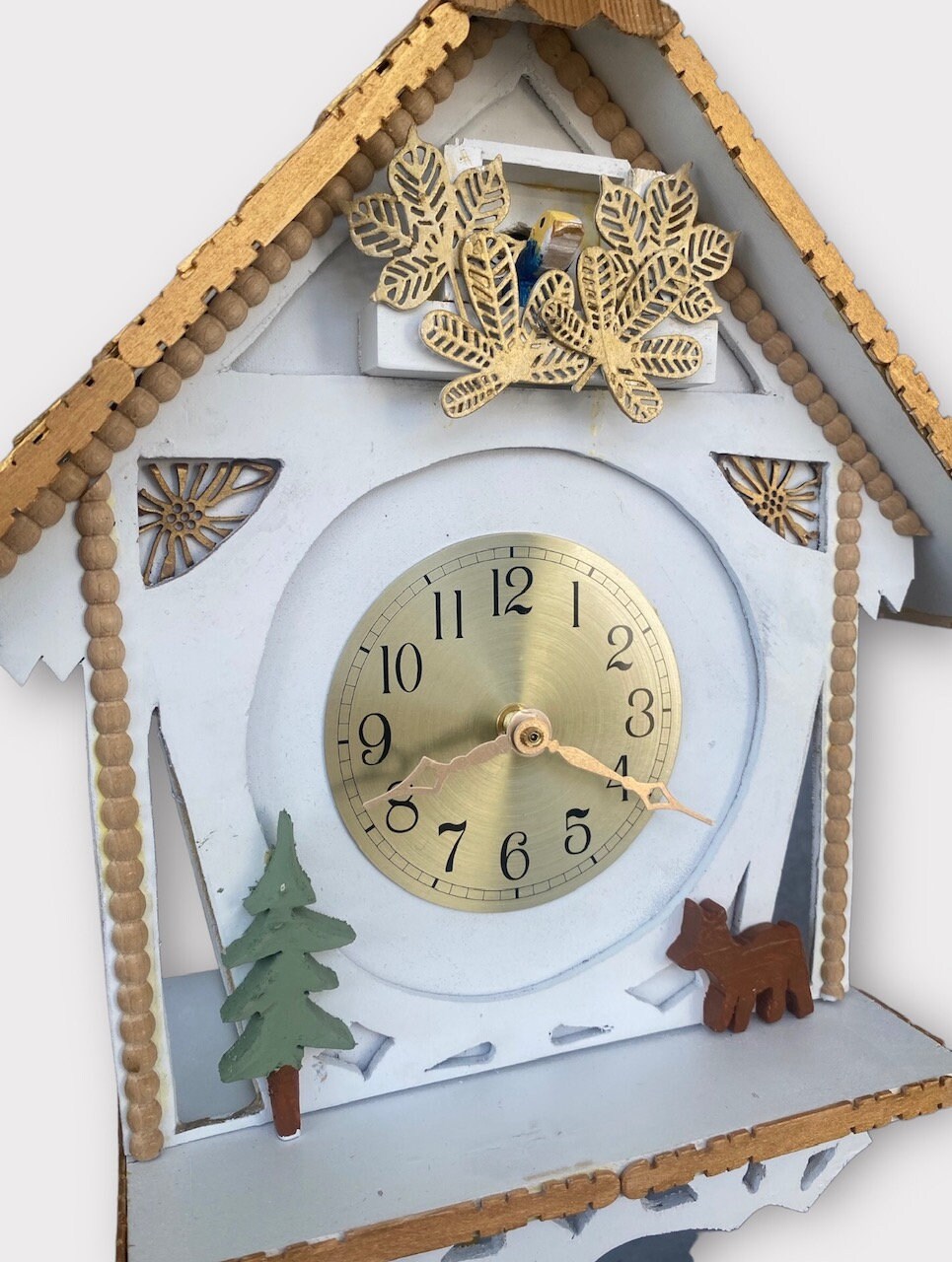 Birdhouse Pendulum Clock Handmade - Etsy