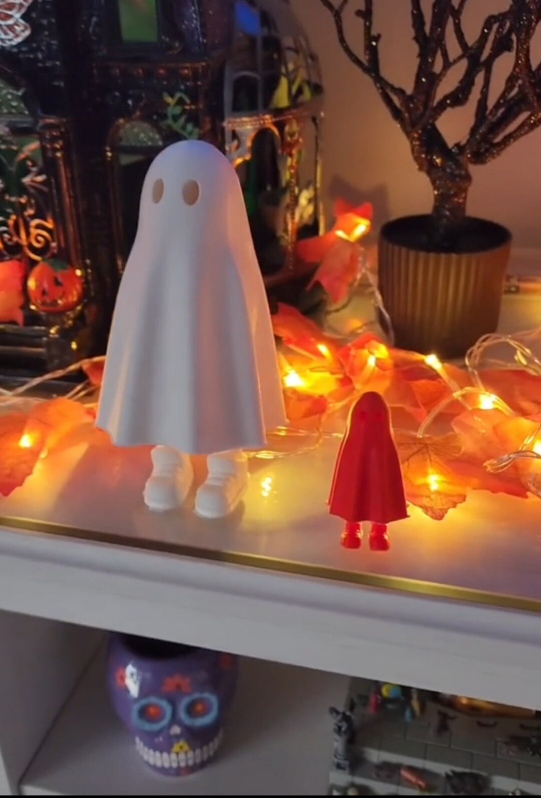 Adorable Ghost Buddy Surprise Feet Sits, Stands, and Spooks - Etsy