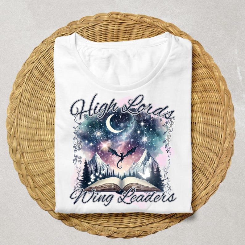 High Lords and Wingleaders PNG: Fantasy Book Merch (2 Version) - Etsy