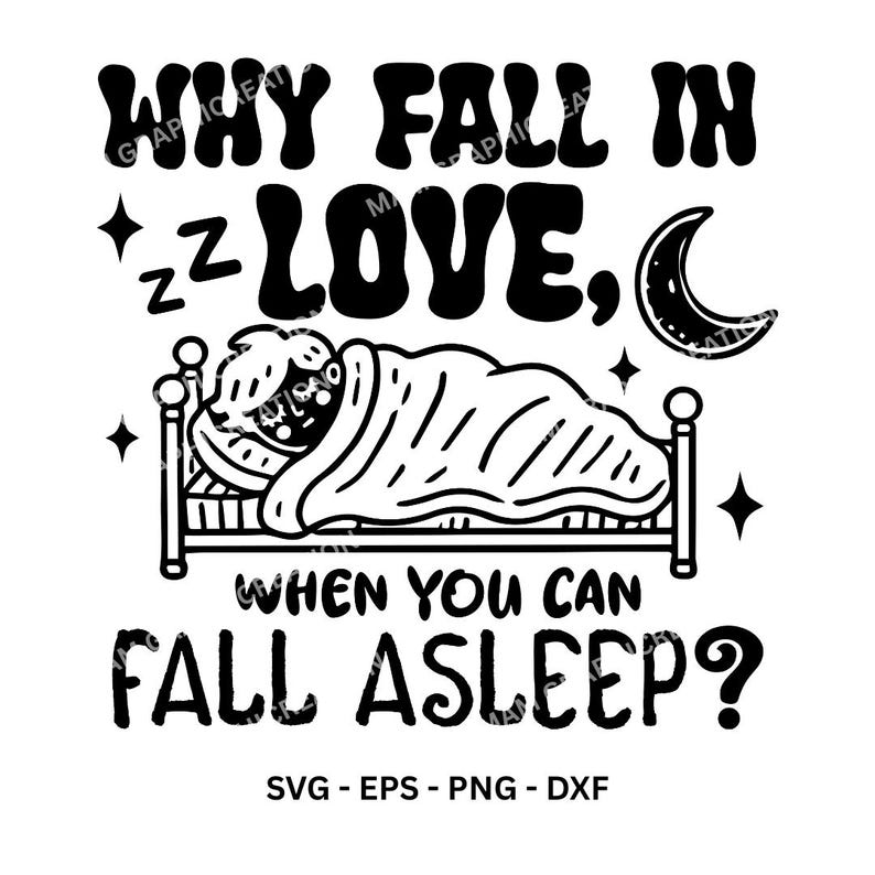 Funny Sleep Lover Clipart: Cozy Bedtime Quote (digital Download) - Etsy