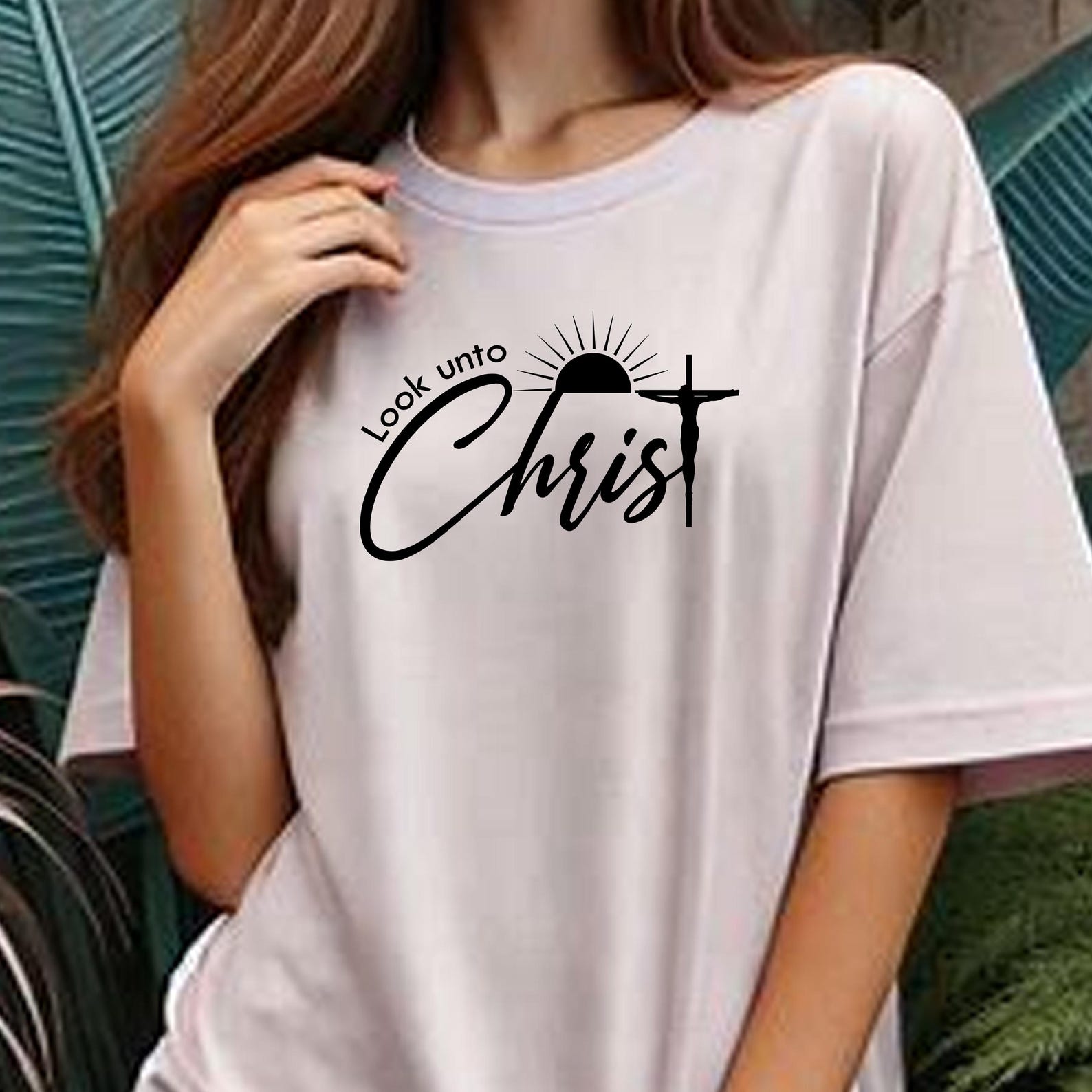 Look Unto Christ SVG: 2025 Youth Theme LDS Trek Digital Download - Etsy