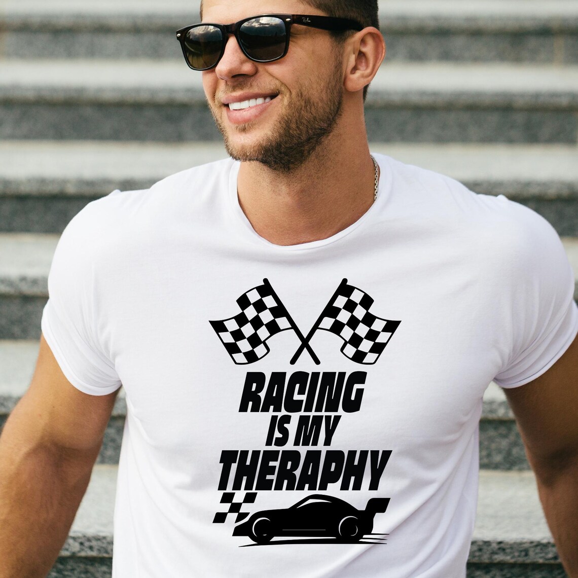 Racing Quote SVG Bundle: Motorsports Clipart, Checkered Flag Design ...