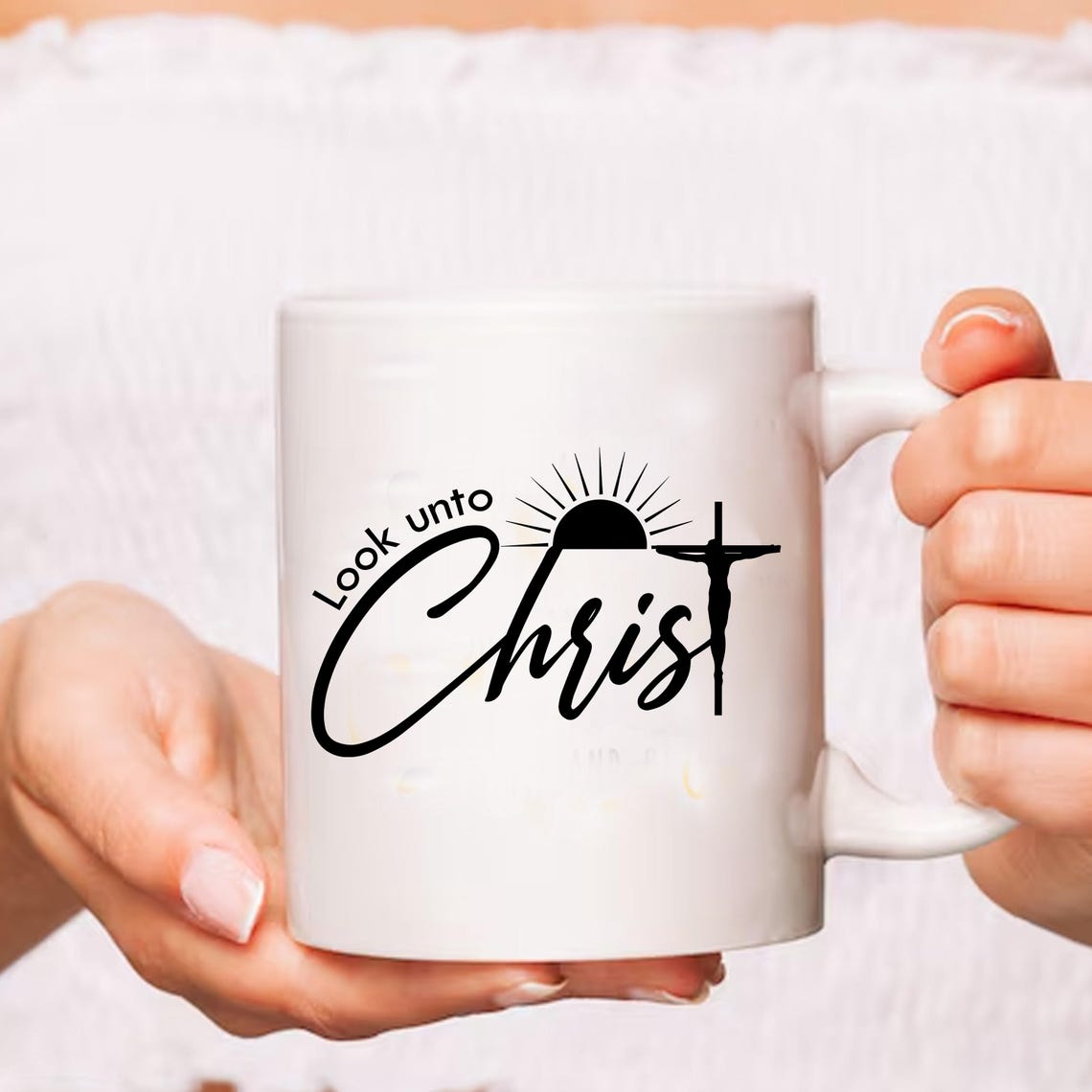 Look Unto Christ SVG: 2025 Youth Theme LDS Trek Digital Download - Etsy