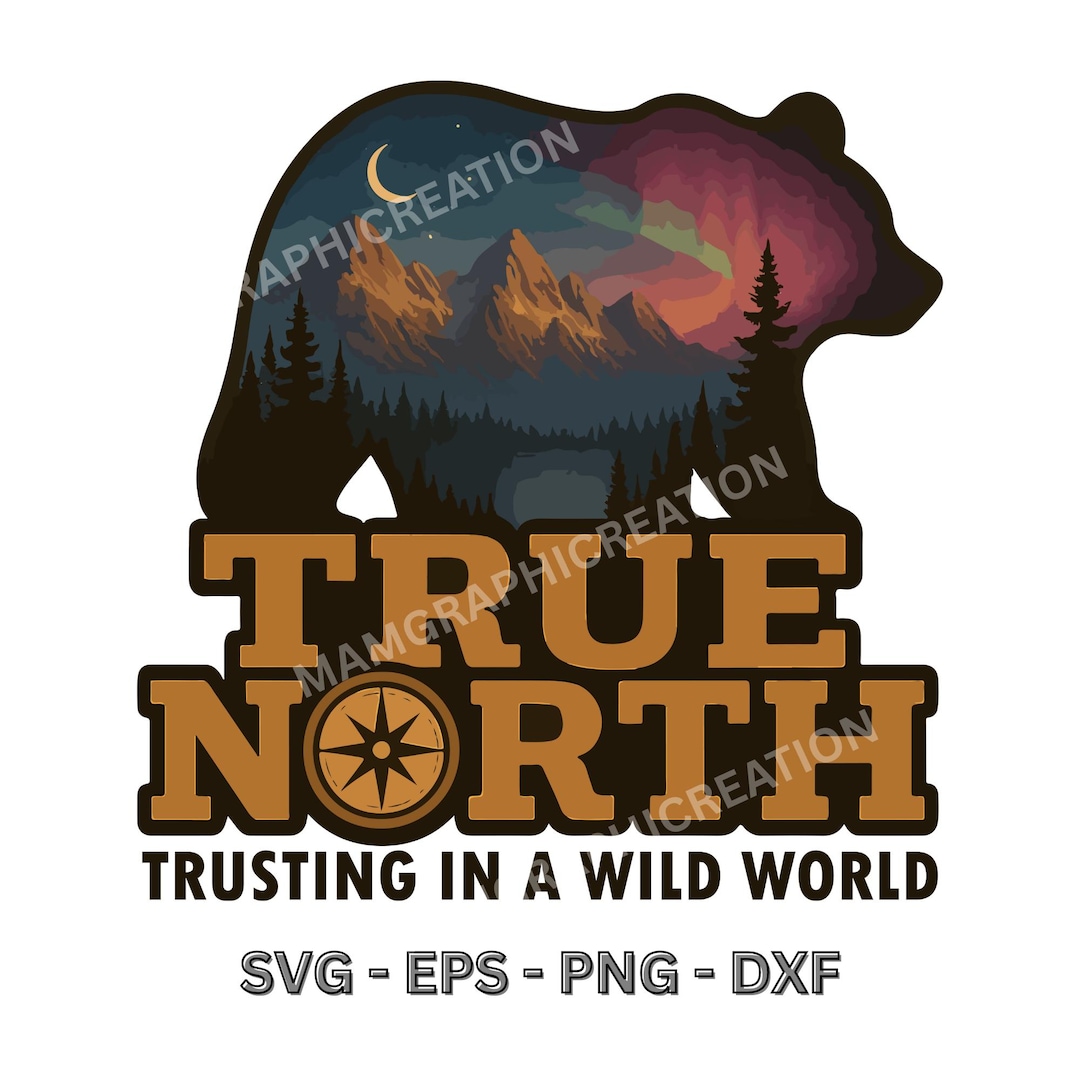 True North Bible Verse SVG: VBS Wilderness Camp (digital Download) - Etsy