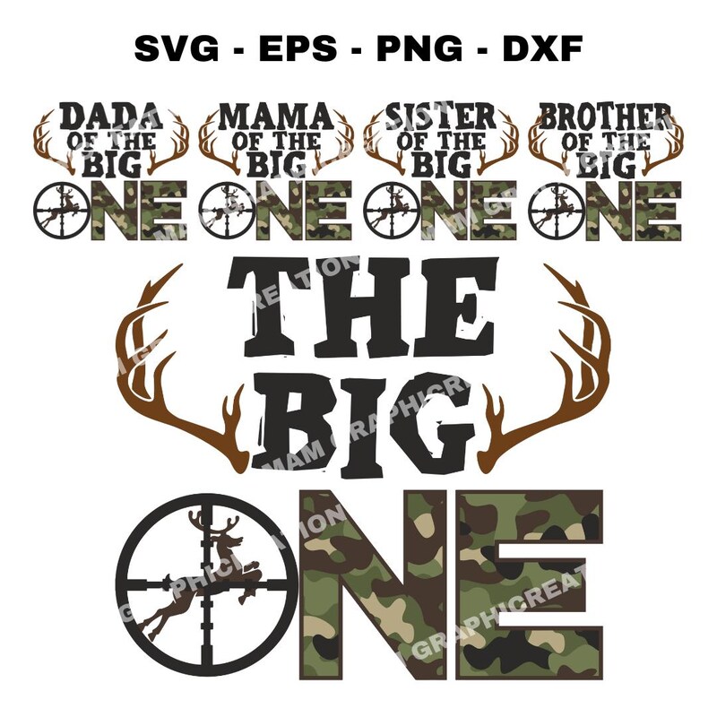 The Big One Svg - Etsy